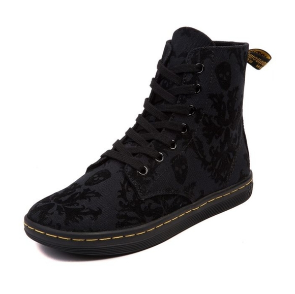 Dr. Martens | Shoes | Dr Martens Hackney Air Wair Skull Boots | Poshmark